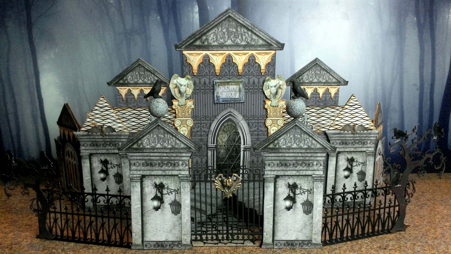 Artfully Musing: Halloween Haunted Village Event - PART 3 - GHOSTMORE MANOR